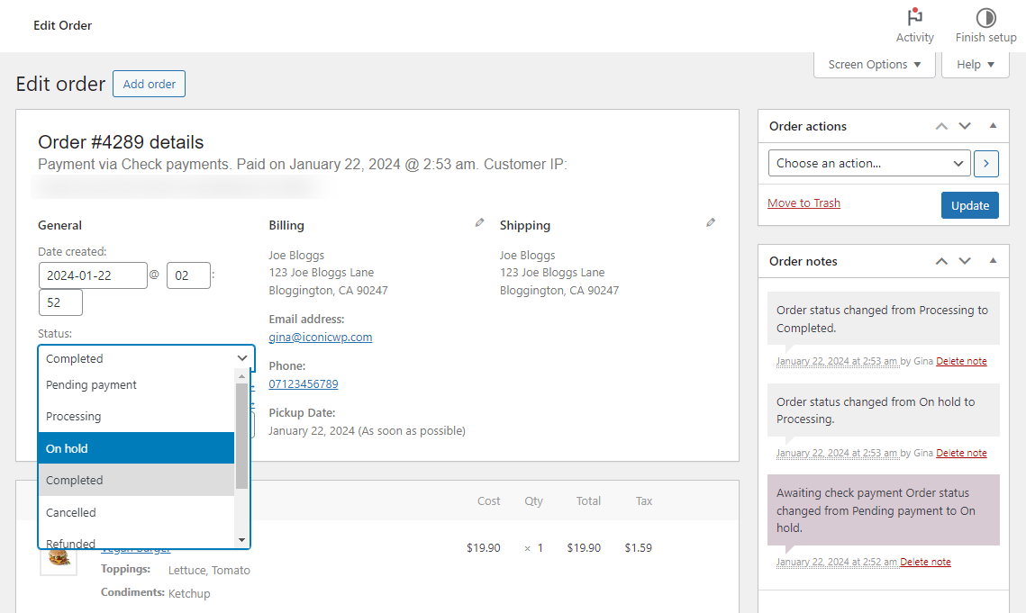 How to Edit an Order After it Has Been Placed - Orderable
